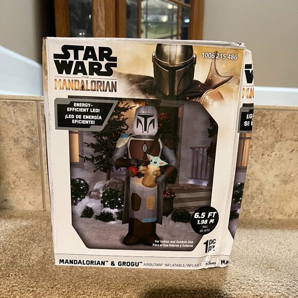 Star Wars | Holiday | Star Wars Mandalorian And Grogu Baby Yoda ...
